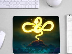 InkWynk Dragon Ball Z Shinron Dragon Animated Series | 3mm Thick Non Slip Base Mousepad ...