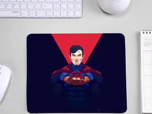 InkWynk Super Man Animated Superhero | 3mm Rectangular Collage Students Mousepad - InkWynk ...