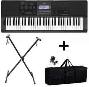 SKT CTX870 CASIO + CARRY CASE + DOUBLE PIPE STAND CTX870 SKT Digital Portable Keyboard Price in ...