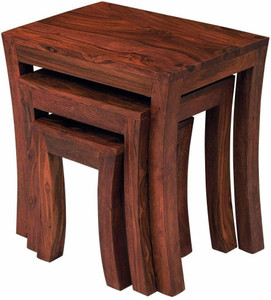 Allie Wood Rosewood ( Sheesham ) Solid Wood Nesting Table Price in India - Buy Allie Wood ...