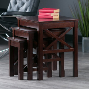 DecorNation Delphi Solid Wood Nesting Table Price in India - Buy DecorNation Delphi Solid Wood ...
