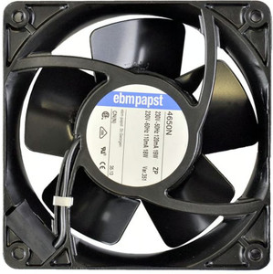 Electronic Spices Axial fan EBM PAPST 4650N, metal, L 119mm W 119mm H 38mm 230VAC 50 / 60Hz 19W ...