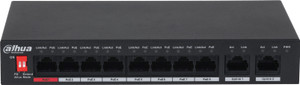 DAHUA 8-Port PoE Switch (Unmanaged) PFS3010-8ET-96 8 Ports 100 Mbps Unmanaged Network Switch ...