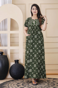 ANANT CREATION Women Nighty - Buy ANANT CREATION Women Nighty Online at Best Prices in India ...