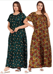 ANANT CREATION Women Nighty - Buy ANANT CREATION Women Nighty Online at Best Prices in India ...