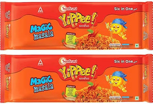 Sunfeast Yippee Magic Masala Noodles 840 g (420G*2) Instant Noodles Vegetarian Price in India ...