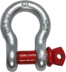 Conclood India Bolt Bow Shackle(1 Ton) | Screw Pin Anchor Shackle | Heavy Duty Alloy Steel Price ...