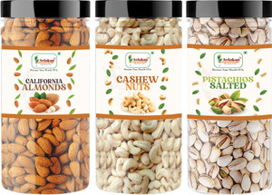 Avlokan Dry fruits combo pack of 3|Cashews (Kaaju) Almonds & Pista Cashews Price in India - Buy ...