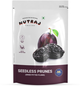 Nutraj Seedless Prunes 200g, Dried Pitted Plums Prunes, Dry Fruits Prunes Price in India - Buy ...