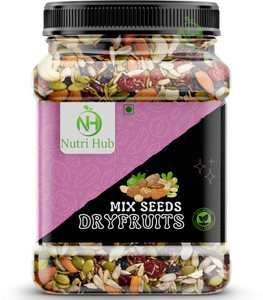 Nutri Hub Natural Premium Healthy Mix Seed |Pumpkin | Sunflower | Flax Seeds 250G Assorted Seeds ...