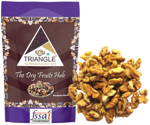 triangle Quarter Walnut Kernels 500gram | Akhrot Giri Vaccum Packed Walnuts Price in India - Buy ...