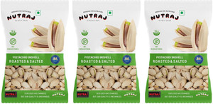 Nutraj California Roasted Salted Pistachios 100g, Pista Inshell, Dry Fruit Pistachios Price in ...