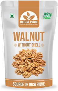 Nature Prime Walnut Kernal (Akhrot Giri White ) (Grade - 8 Pieces, Broken) 250*3 (Jar Pack ...
