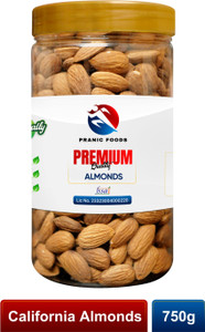 pranic foods Premium California Almonds - Badam Giri - 750gm Almonds Price in India - Buy pranic ...