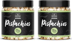 Organic Box Whole Roasted Salted Pistachios Pista inshell 250g pack of 2 Pistachios Price in ...