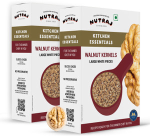 Nutraj Broken Walnut Kernels 400g, Walnut without Shell, Akhort Giri 400g, Walnuts Price in ...