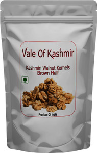 vale of kashmir Walnut Kernels Brown Half Halves | Kashmiri Akhrot Giri | Walnuts For Healthy ...