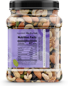 HAI PRABHU 100%PREMIUM HEALTHY DRY FRUIT MIX COMBO OF CASHEW|RAISINS|APRICOT|PISTA|ALMOND ...