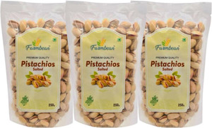 Farmbean Premium Fresh Whole Roasted Salted Pistachios | Salted Pista With Shell 750g Pistachios ...