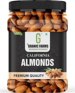 Granic Farms Premium California Almonds | Badam Giri| Whole, Raw, Natural Badam | Almonds Price ...
