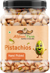 Afgani Farm Whole Pistachios | Naturally Salted | Pista Dry Fruits | Healthy Snack | Pistachios ...