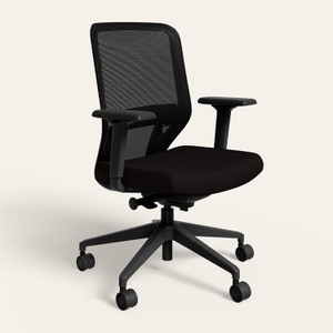 Godrej Interio Greta Mid Back Black Body Fabric Office Executive Chair Price in India - Buy ...