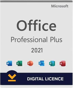 MICROSOFT Office Professional Plus 2021 License (1 User, Lifetime Validity) - MICROSOFT ...