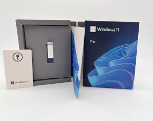 MICROSOFT Windows 11 Professional Box Pack USB 3.0 FPP Retail License 32-bit/64-bit - MICROSOFT ...