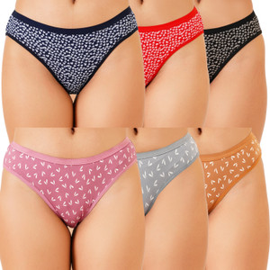 Clovin Women Hipster Multicolor Panty - Buy Clovin Women Hipster Multicolor Panty Online at Best ...