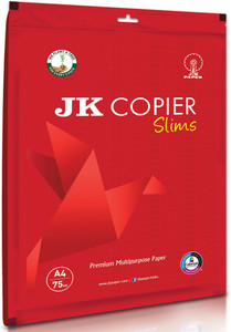 Flipkart.com | JK Plus Slims Unruled A4 75 gsm A4 paper - A4 paper