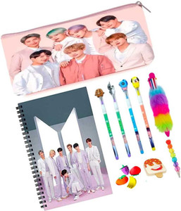 Flipkart.com | cutetoys bts army stationery combo pencil pouch Art ...