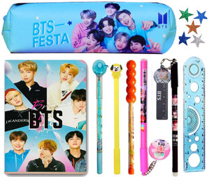 Flipkart.com | TITIRANGI BTS Stationery Combo Gift Set for Kids BTS ...