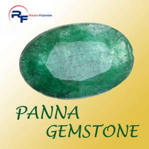 Vanishree World 7.25 Carat Gemstone Original Certified Panna Stone Natural Gemstone Stone ...