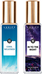 Buy Luxify Scent Cool Weather & Into the night Perfume| Long Lasting | Travel Pack | Eau de ...
