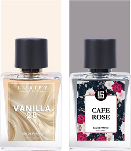 Buy Luxify Scent Vanilla 28 & Cafe Rose Perfume | Long-Lasting | Luxury Gift Pack | Eau de ...