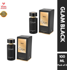 Buy VIWA VMJ Glam Black Perfume 100ML Each (Pack of 2) Perfume - 200 ml ...