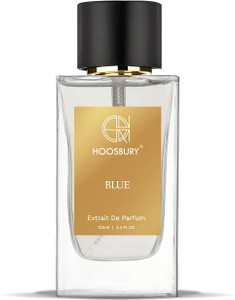 Buy Hoosbury Blue Long Lasting Perfume Fresh, Citrus, Woody, Aromatic Fragrance for Men Extrait ...