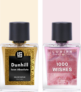 Buy Luxify Scent 1000 Wishes & Dunhill Icon Absolute Perfume | 30% Oil | Long Lasting | Extrait ...