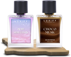 Buy Luxify Scent Pure Seduction & Choco Musk Perfume | 30% Oil | Long Lasting | Luxury Gift ...