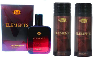 Buy MONET 1 ELEMENTS PERFUME 50ML , 2 ELEMENTS DEODORANT 200ML EACH ,PACK OF 3 Perfume - 450 ml ...