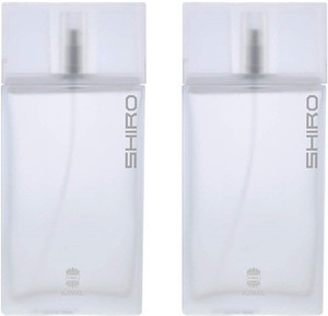 Buy Ajmal Shiro EDP 90ml Citrus Perfume for Men- Made in Dubai ( Pack of 2 ) Eau de Parfum - 180 ...