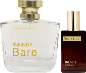 Buy INFINITY Bare 100ml & Dark Side 25ml Long Lasting Perfume Eau de Parfum - 125 ml Online In ...