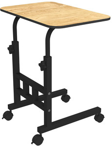 ELV MultiPurpose Movable & Laptop Table,Height Adjustable Study Table, Portable Desk Wood ...