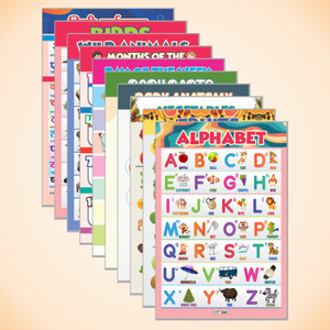 Early Learning Educational Charts - Educational Charts for Kids ...