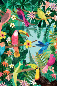 Jungle Theme Poster | Jungle Posters for Room | Unframed | With Self ...