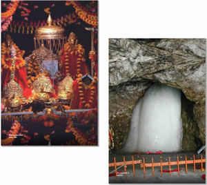 Amarnath Ji Temples Wall Poster (12 x 18 inch), Amarnath Ji Gods Posters, Hindu God Poster, Mata ...