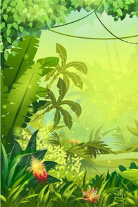 Wild Jungle Poster | Jungle Posters for Room | Unframed | With Self ...