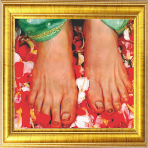 Guru Ji Charan Swaroop Poster Size 12x12 On 300gsm Photogenic Paper