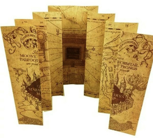 Big Size 75 x 22 cm Harry Potter Marauders Map Poster or Wall Art ...