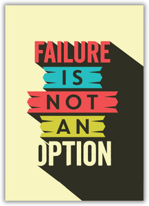 A4 Size Motivational Poster for Wall Decoration Paper Print ...